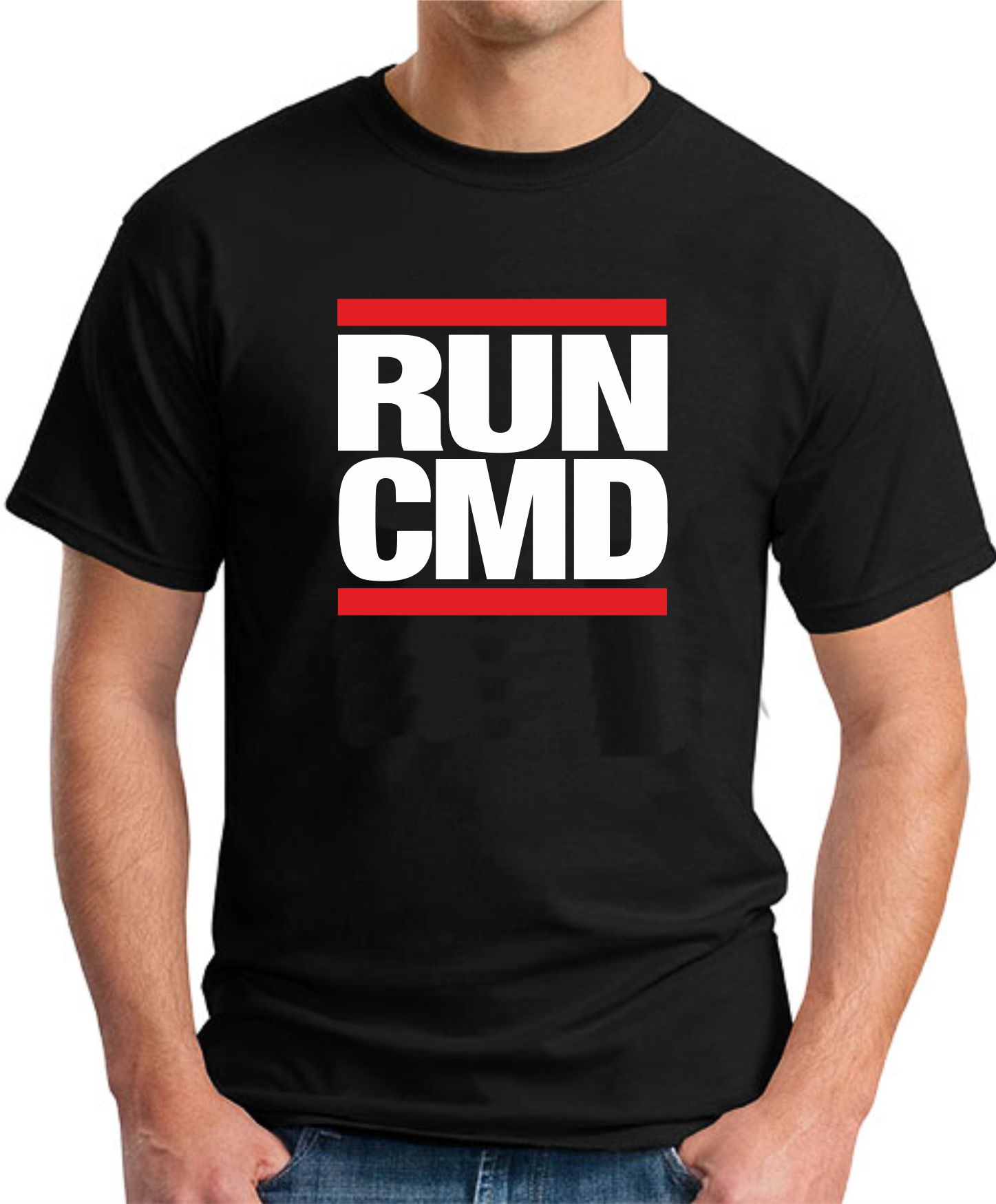 RUN CMD T SHIRT GeekyTees
