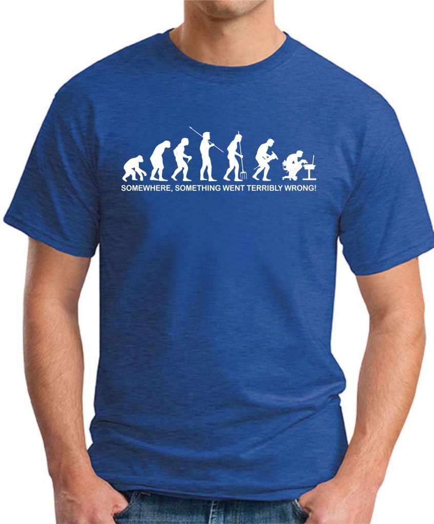 EVOLUTION OF GEEK T-SHIRT - GeekyTees