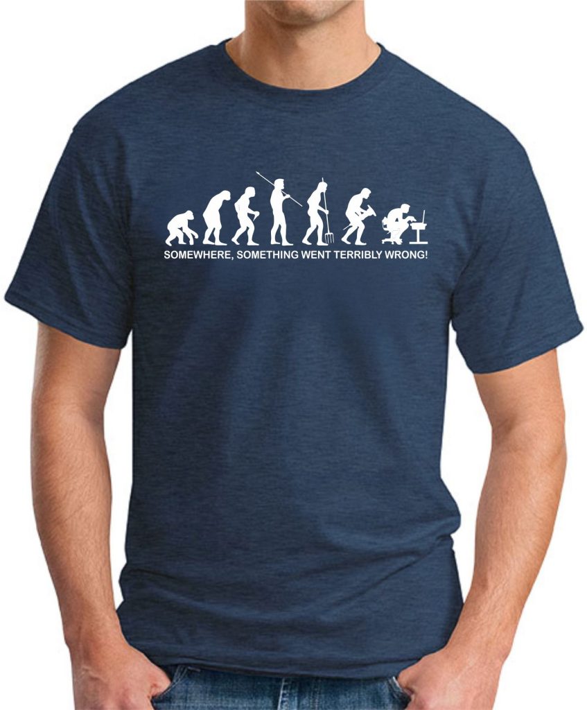 EVOLUTION OF GEEK T-SHIRT - GeekyTees