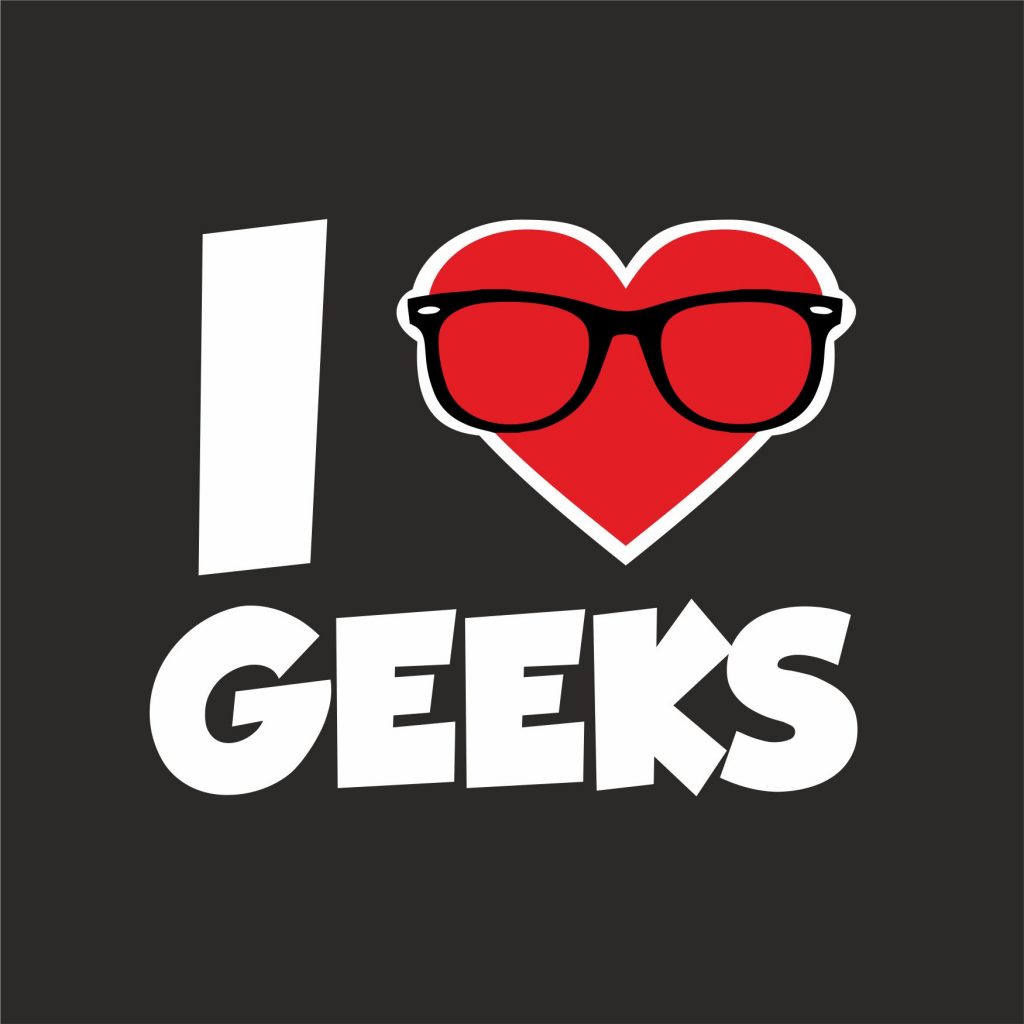 I HEART GEEKS T-SHIRT - GeekyTees
