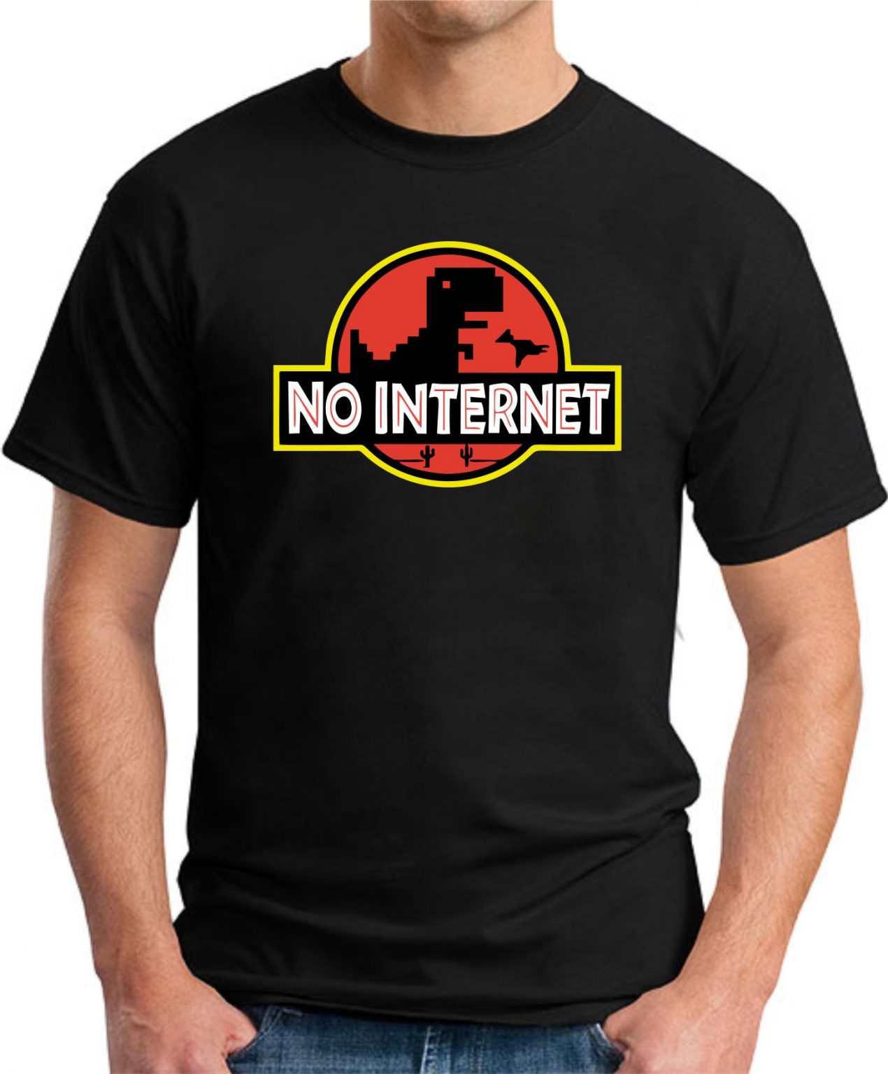 NO INTERNET T-SHIRT - GeekyTees