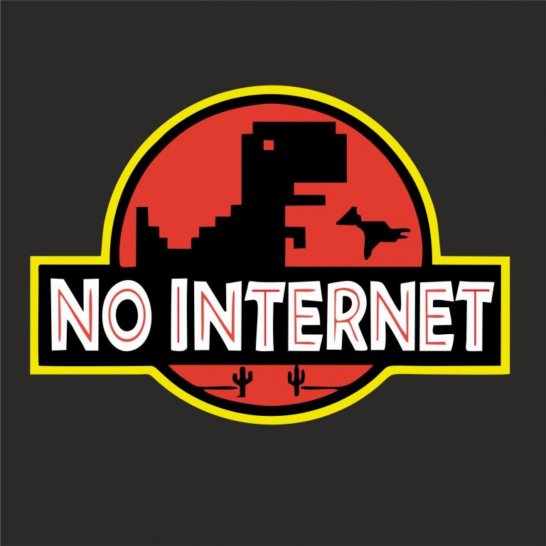 NO INTERNET T-SHIRT - GeekyTees