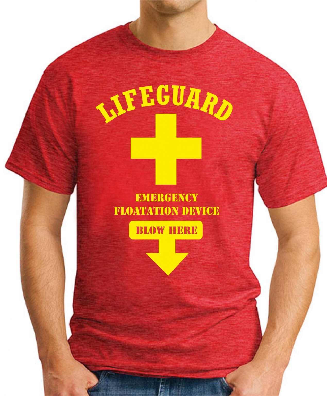 LIFEGUARD EMERGENCY FLOATATION DEVICE T-SHIRT - GeekyTees