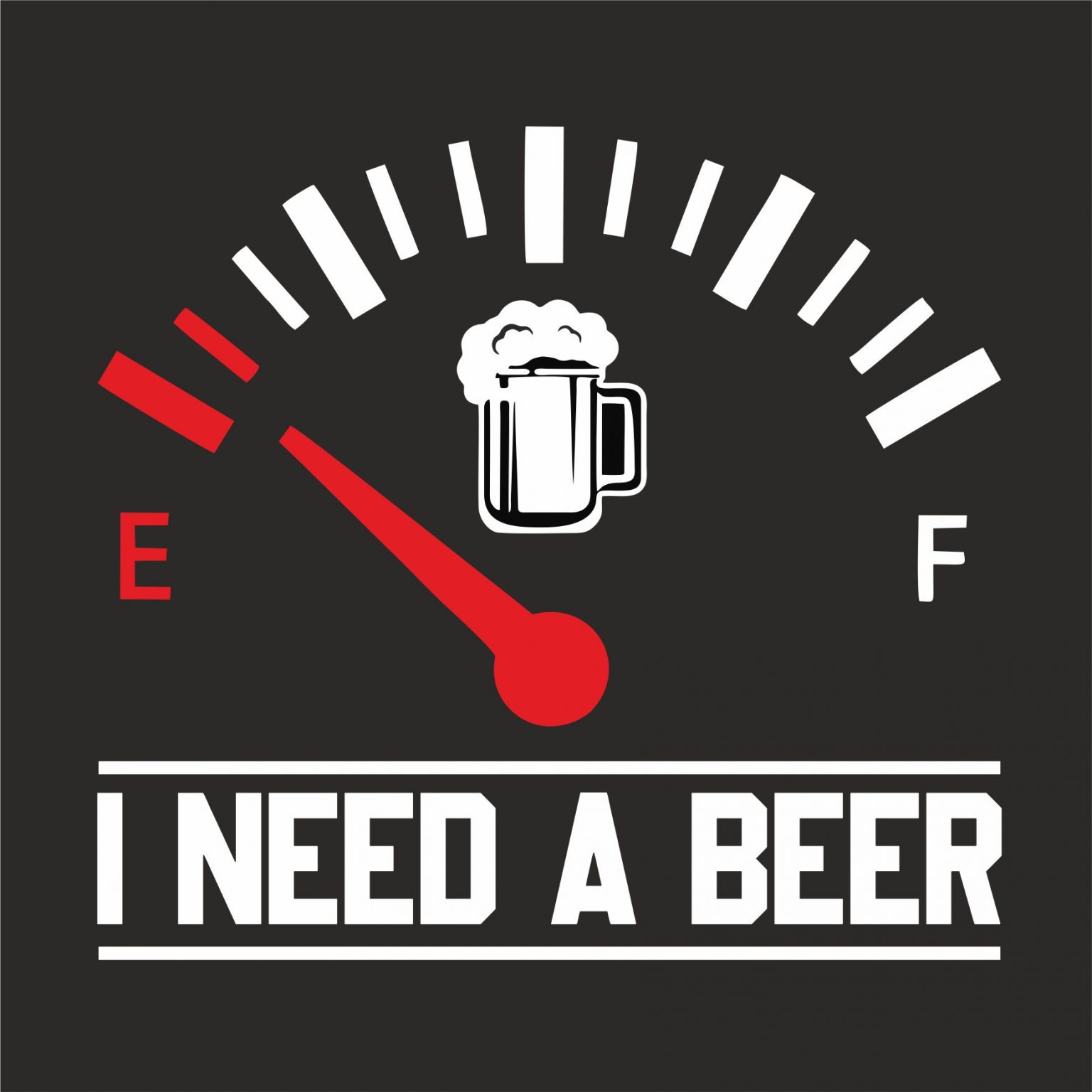 I NEED A BEER T-SHIRT - GeekyTees
