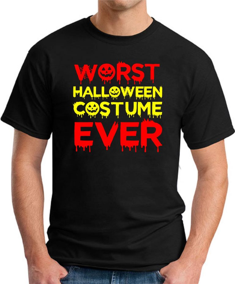 WORST HALLOWEEN COSTUME EVER T-SHIRT - GeekyTees