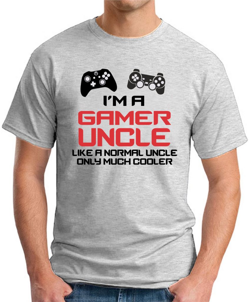 I'M A GAMER UNCLE T-SHIRT - GeekyTees