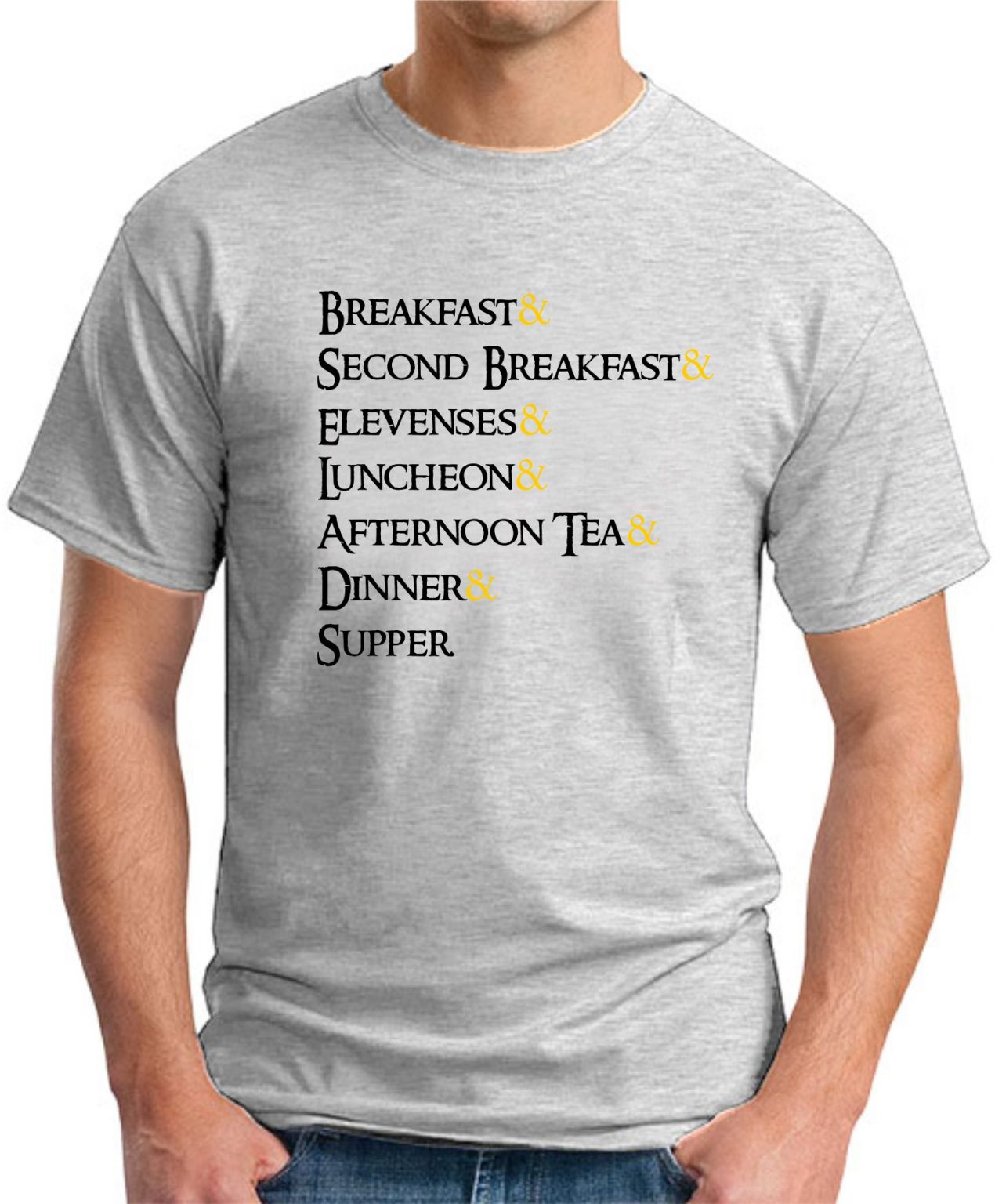 BREAKFAST & SECOND BREAKFAST T-SHIRT - GeekyTees