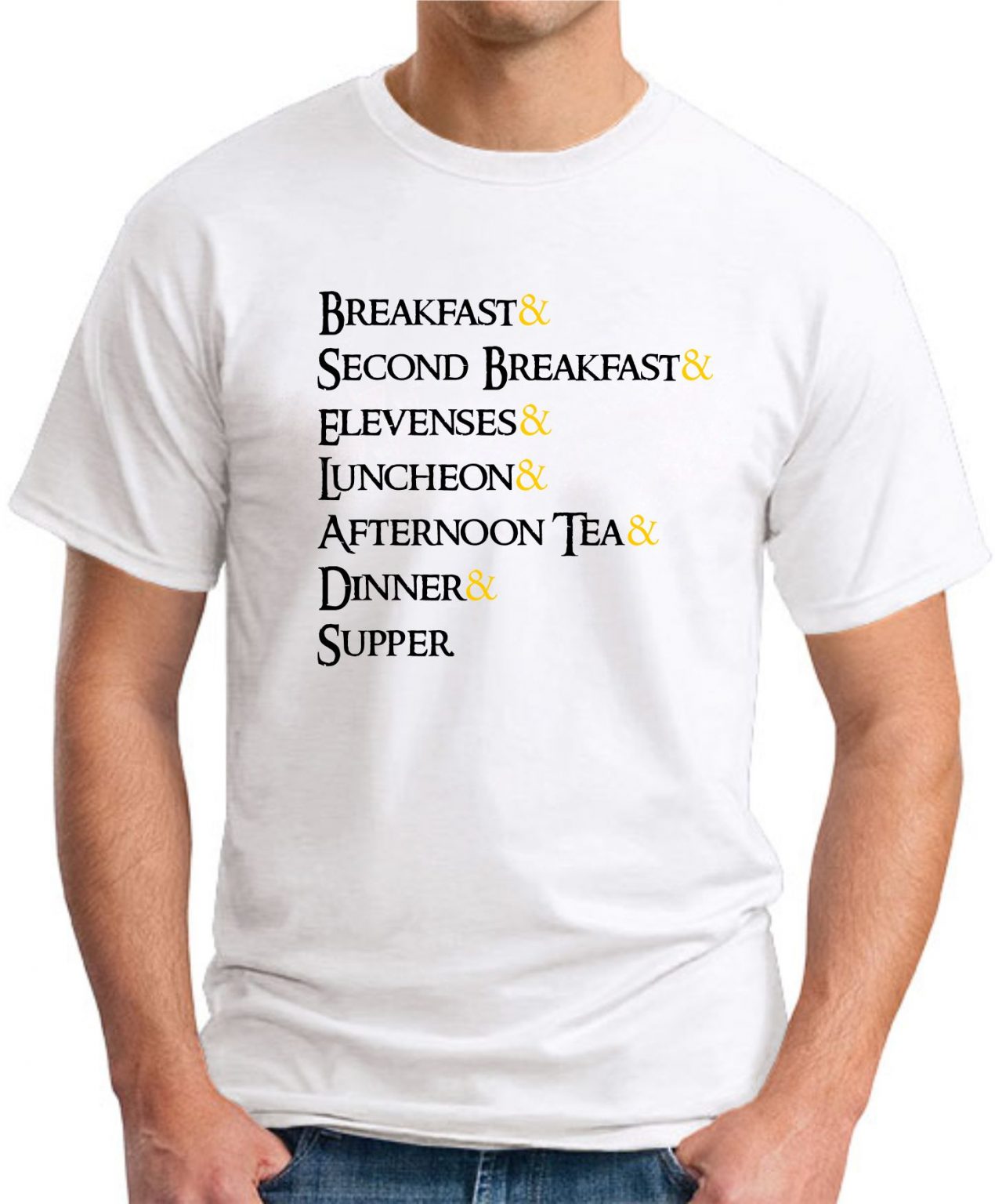 BREAKFAST & SECOND BREAKFAST T-SHIRT - GeekyTees