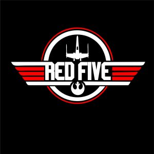 RED FIVE T-SHIRT - GeekyTees